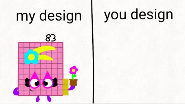 Make numberblocks 83 #numberblocks - Sketchers United