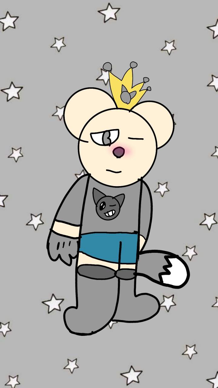 Grey Anthro Cat Boy