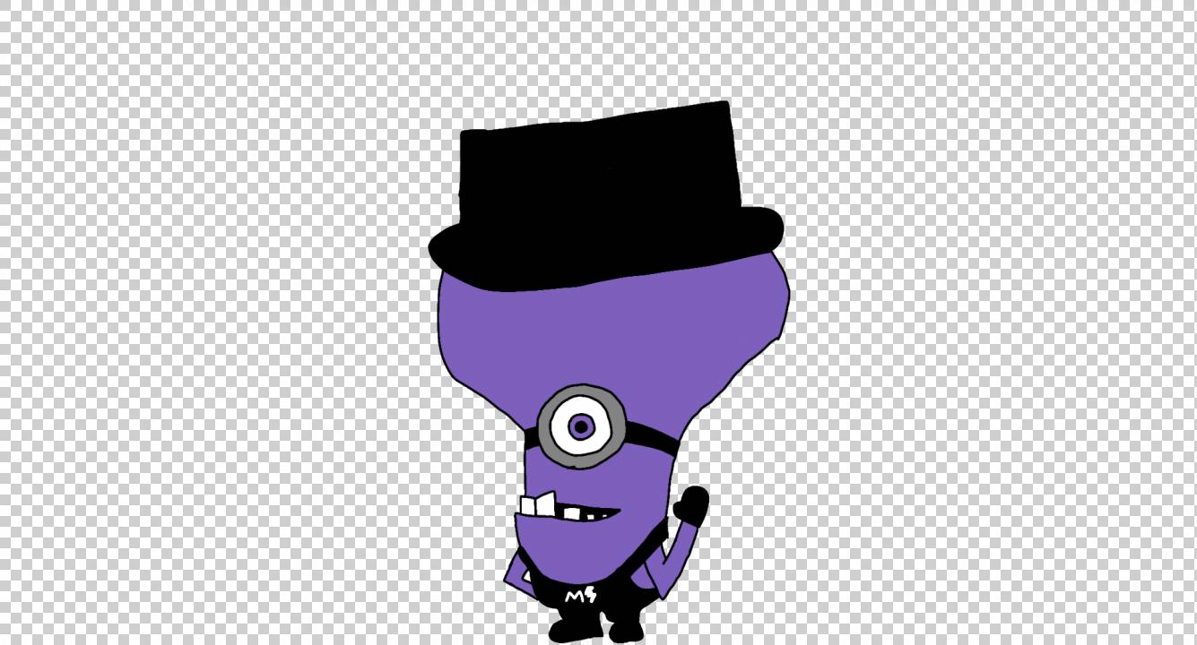 Purple Minions Png
