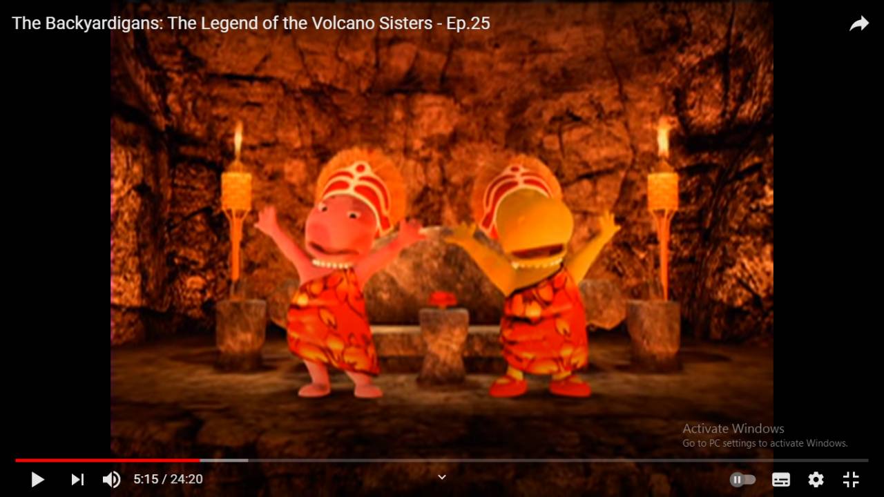 The Backyardigans The Legend Of The Volcano Sisters