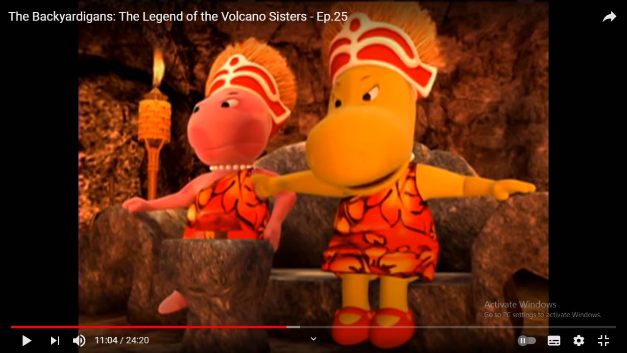 The Backyardigans The Legend Of The Volcano Sisters