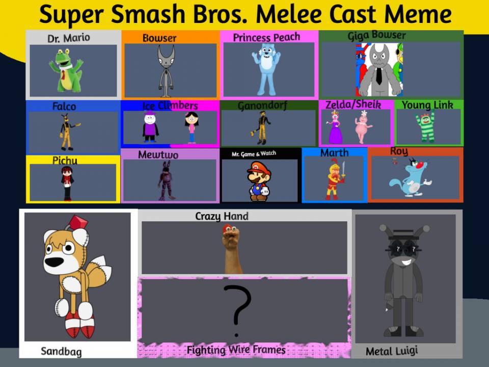 Super Smash Bros Melee Memes