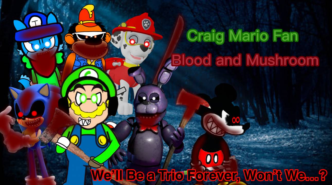 Craig Mario Fan: Blood And Mushroom WallPaper by craigmariofan on ...