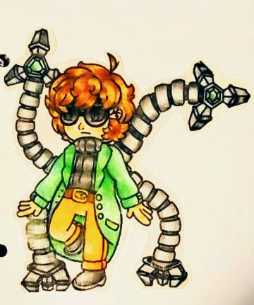Doc Ock drawing - Sketchers United