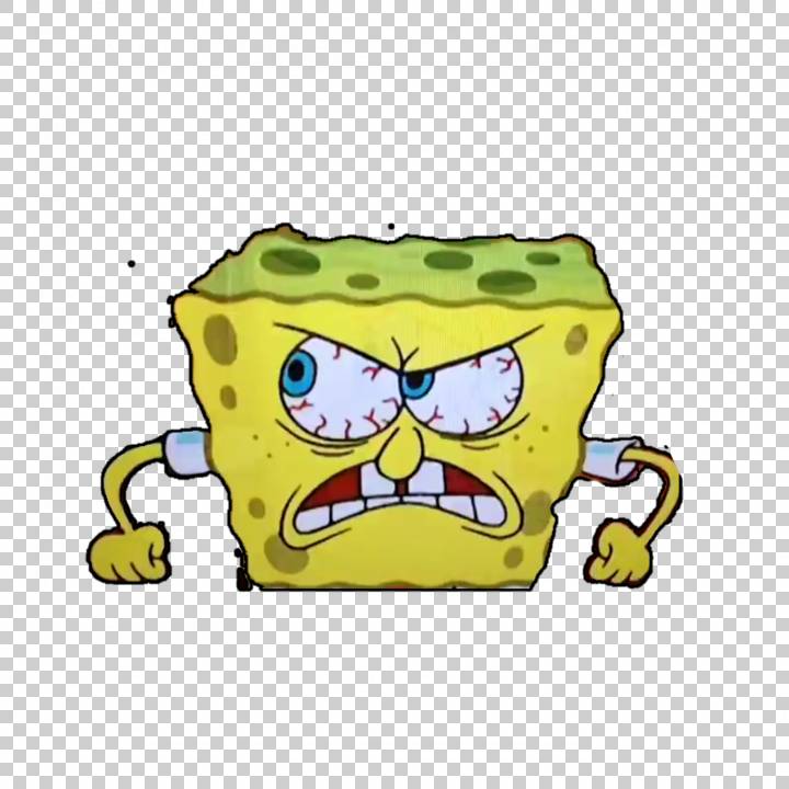 Angry Spongebob PNG 2 by toxicgaming2 on Sketchers United
