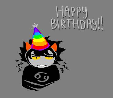 Homestuck Happy Birthday Karkat