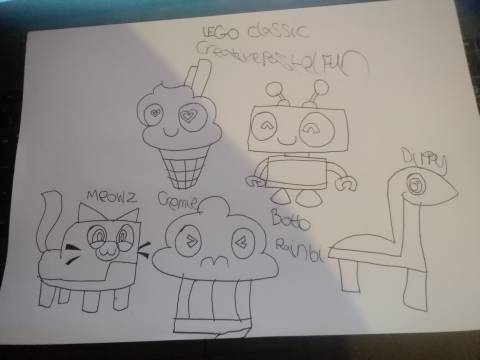 LEGO Creative Pastel Fun Mixels on Sketchers United