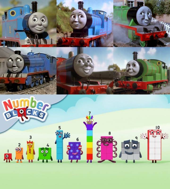 Thomas and His Friends Likes Numberblocks by RapGirl06 on Sketchers United