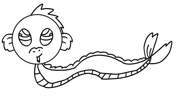 sea serpent art base - Sketchers United