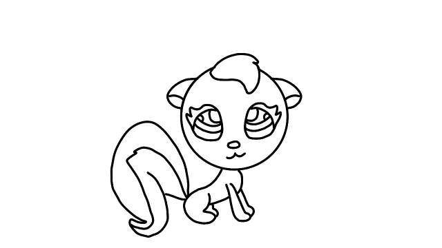 Skunk art base - Sketchers United