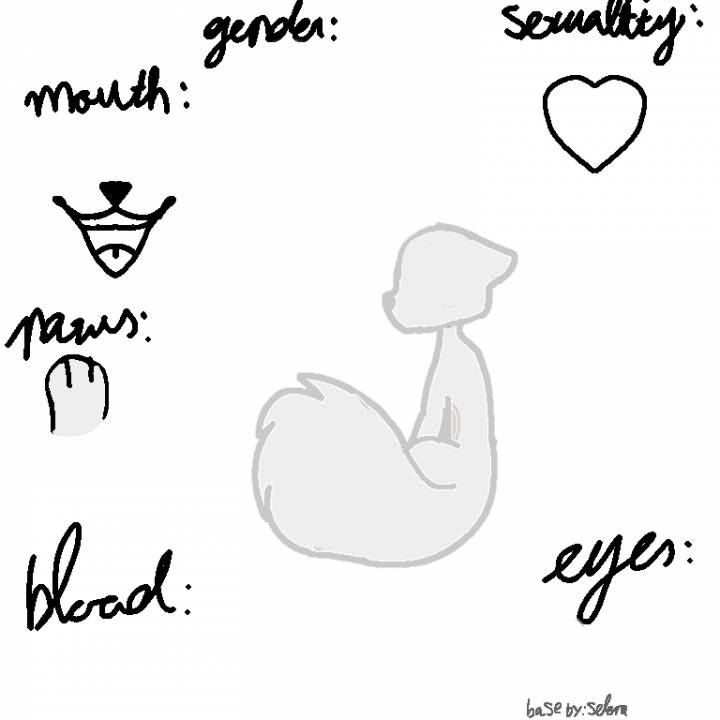 Warrior Cat Template