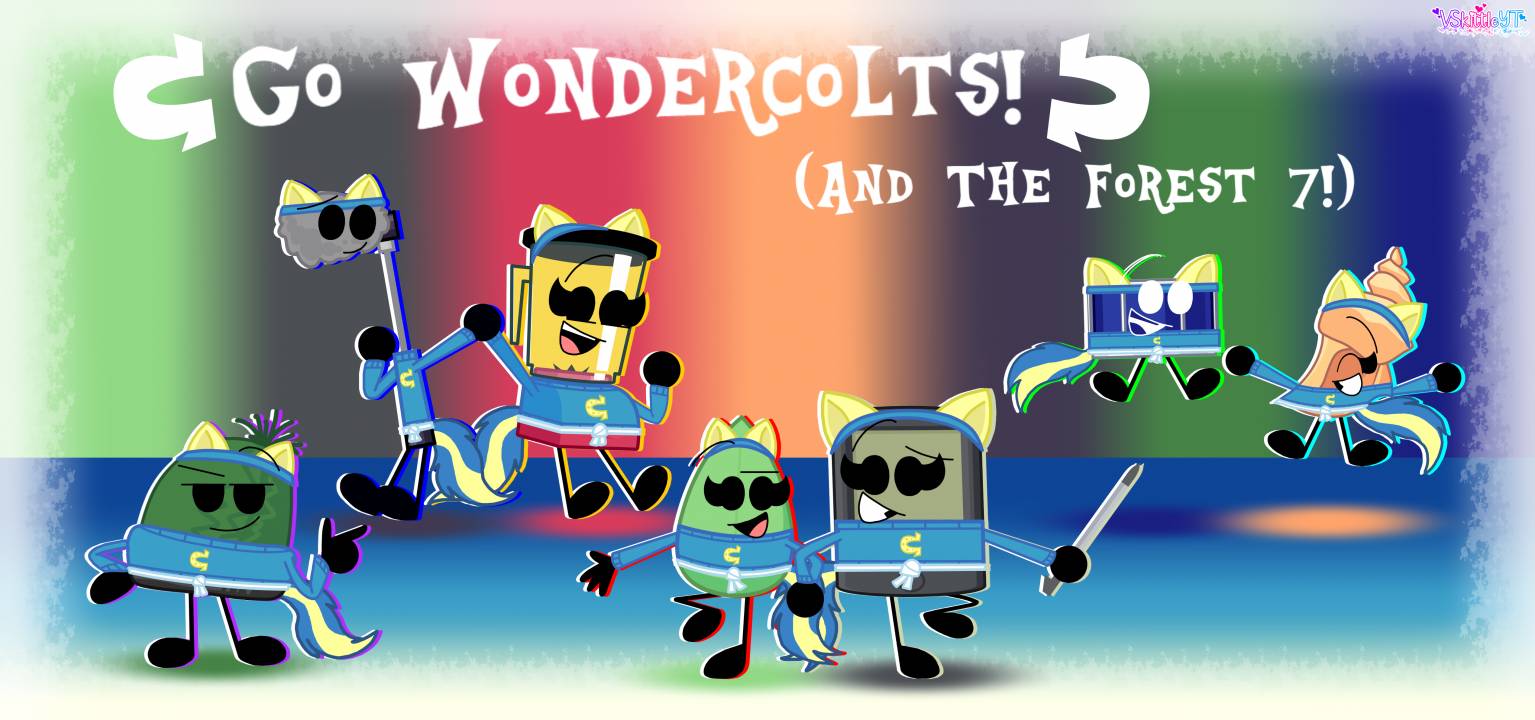 LFTWDsxMLPEG - The Forest 7 as the Wondercolts by VSkittleYT on ...