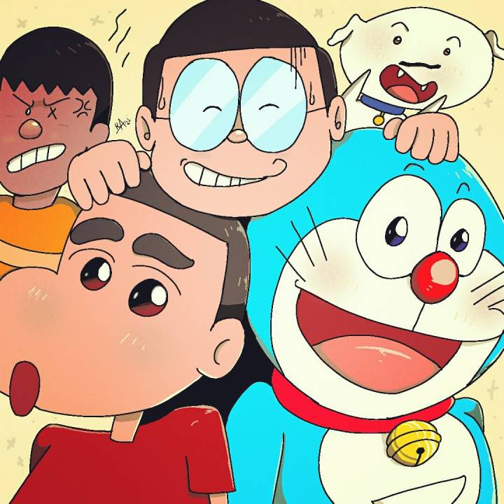 Doraemon And Shin Chan