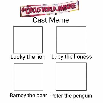 The Circus World Jamboree Cast Meme - Sketchers United