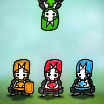 Necromancer Castle Crashers Sprite