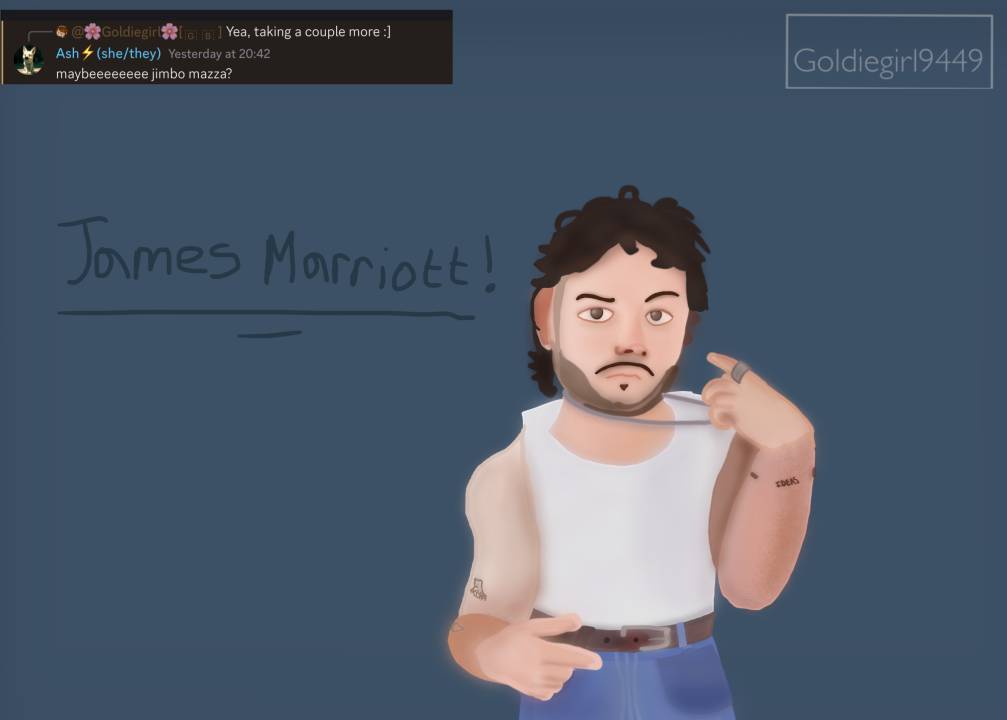 I drew James Marriott! :D by Goldiegirl9449 on Sketchers United