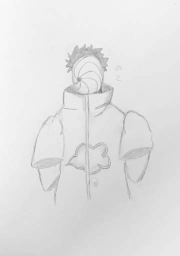 How To Draw Tobi Akatsuki
