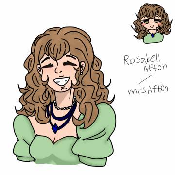 Mrs Afton character design:> - Sketchers United