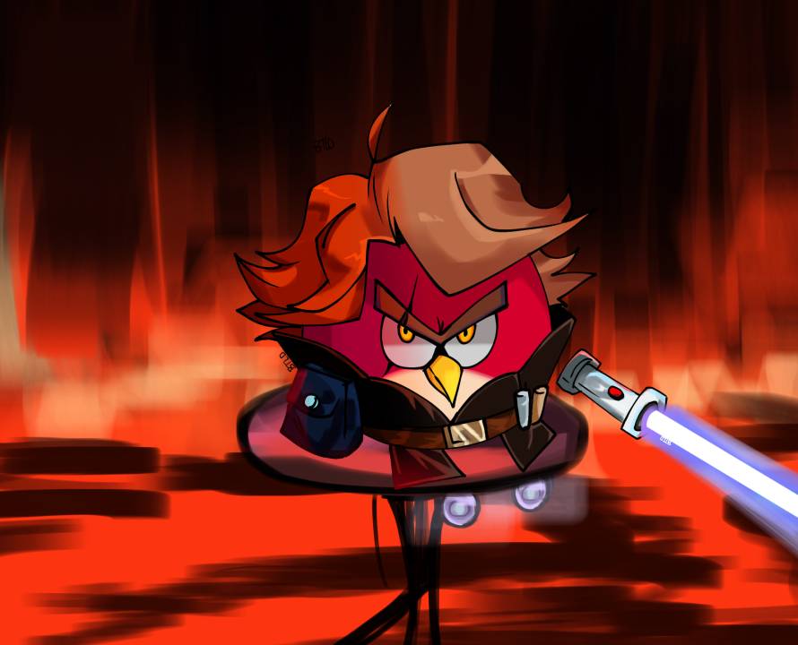 Angry Birds Anakin Skywalker