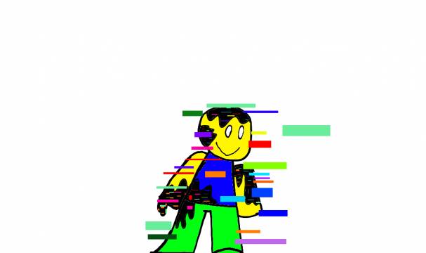 Glitched Roblox Noob - Sketchers United