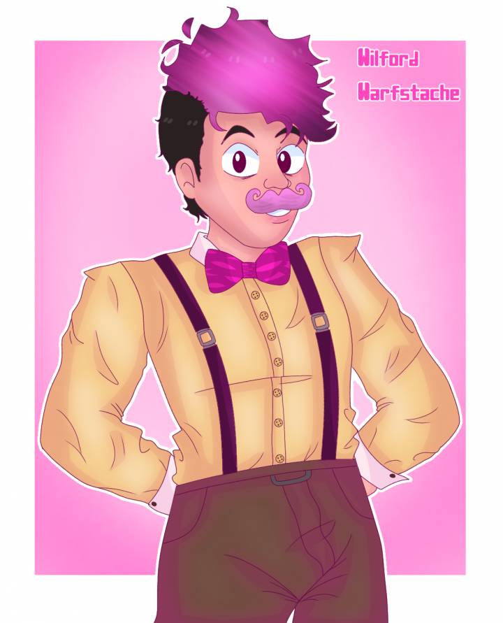 Warfstache Animated