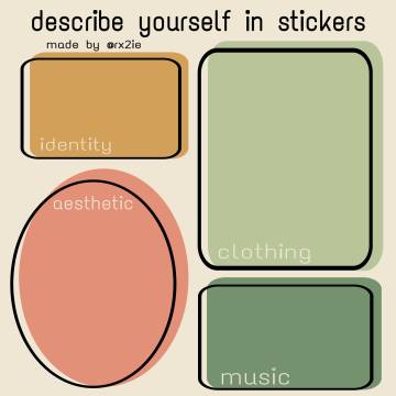 Describe yourself in stickers Meme Template - Sketchers United