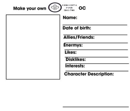 Make Your Own Fundamental Paper Education OC 10 on Sketchers United