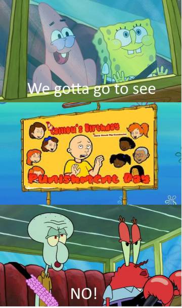 Caillou Birthday Punishment Day Review - Sketchers United