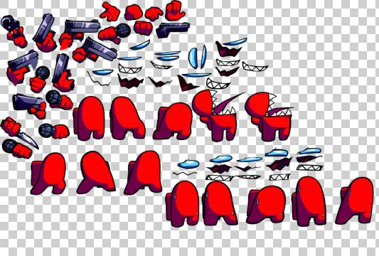 fnf red parts - Sketchers United