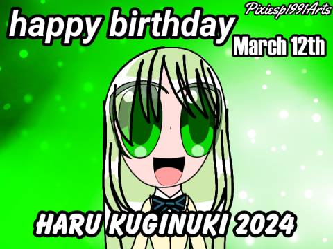 Happy birthday Haru Kuginuki 2024 - Sketchers United