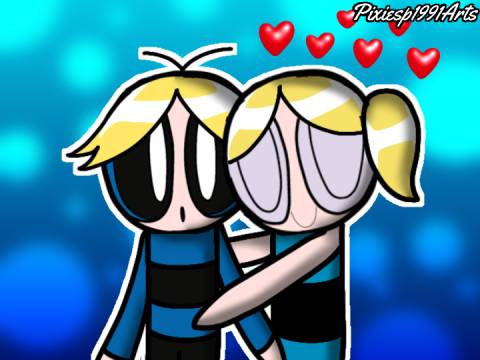 Hugging the blonde (Bubbles X Boomer) - Sketchers United