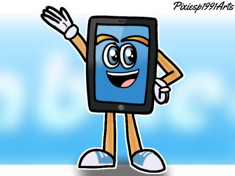 The mascot of Tab-legs on Sketchers United
