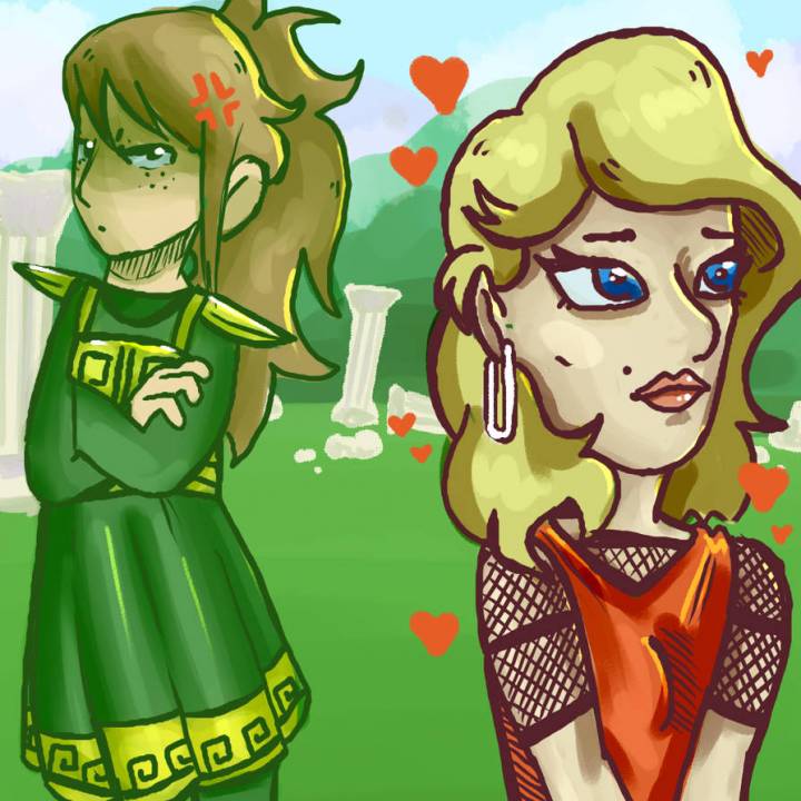 Artemis Percy Jackson Fan Art