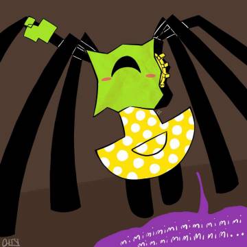 Mimi Super Paper Mario Spider