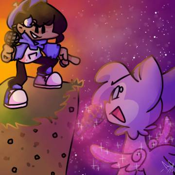 Fnf, Vs. Me!! Lunar! Ft. @Blue_Artist_246 - Sketchers United