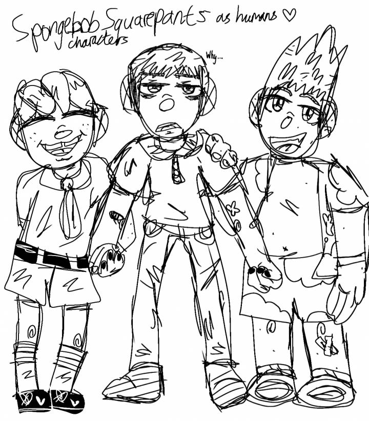 Spongebob Squarepants Characters As Humans