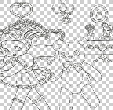 crybaby digital coloring book page 17 free to use! - Sketchers United