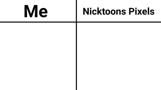 Nicktoons Pixels Base on Sketchers United