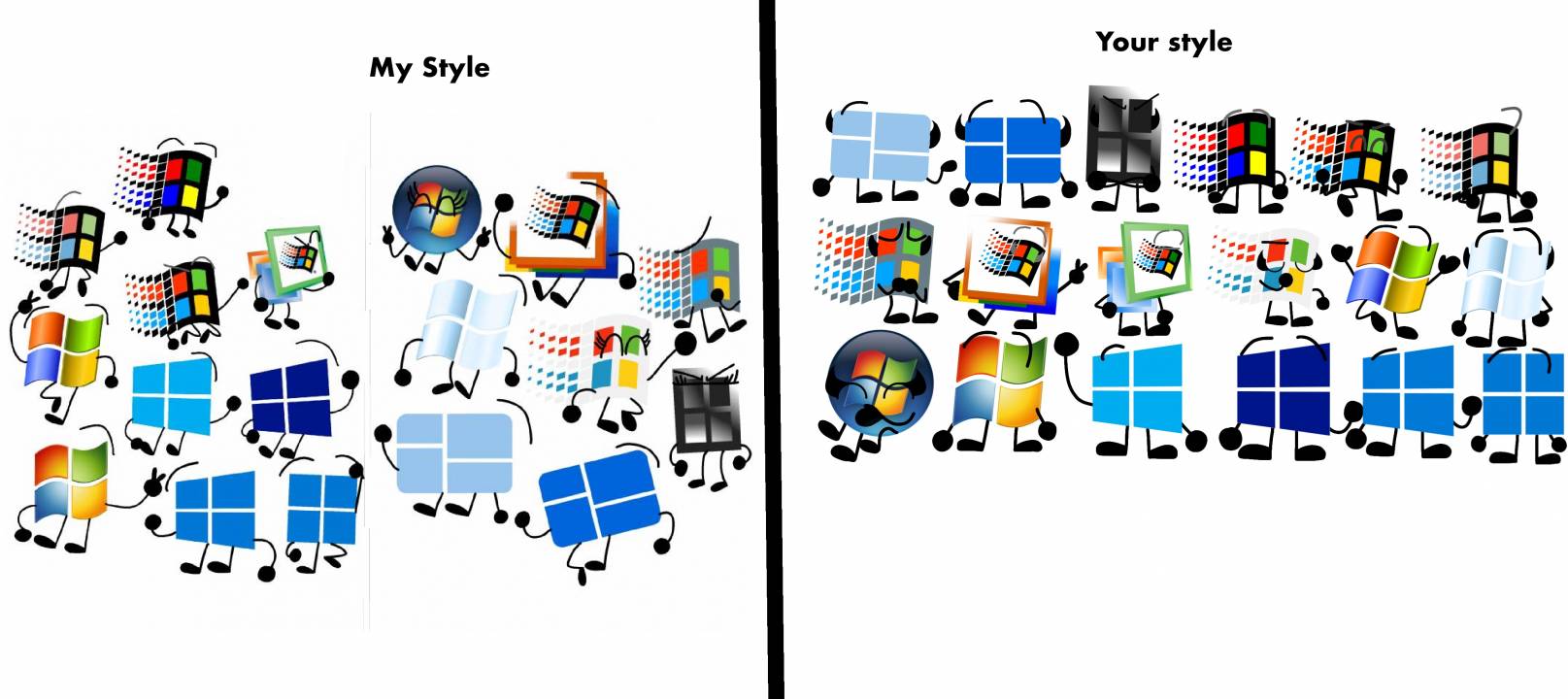 Windows OS collab by Xperience on Sketchers United