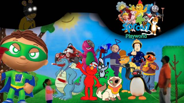 Fanmade Sprout Playworld Poster. For Aymane on Sketchers United