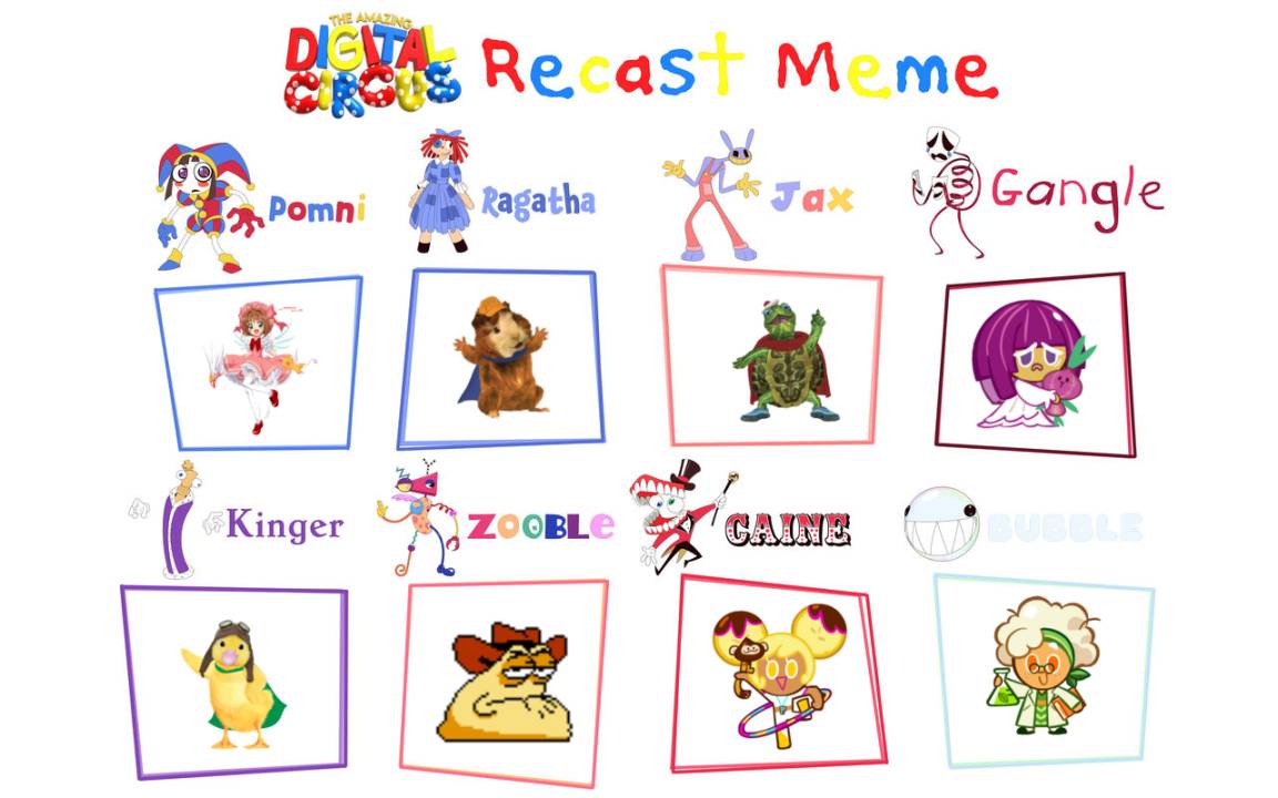 TADC Cast Meme I Made by kokilovescookies on Sketchers United