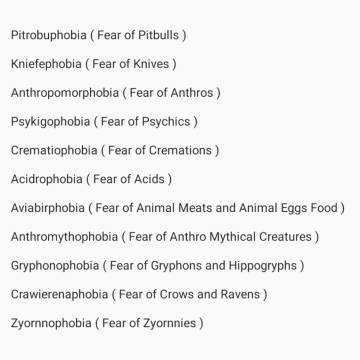 Types Of Phobias Dr Albrecht's 5 Types Of Fears: What We're Really