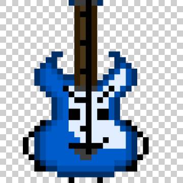 Guitar In Art Pixel Animation! (Piskel) on Sketchers United