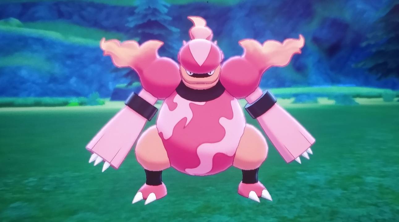 Pokemon Magmortar Shiny