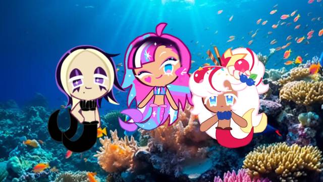 The mermaid superstar cookies sprites CRK on Sketchers United
