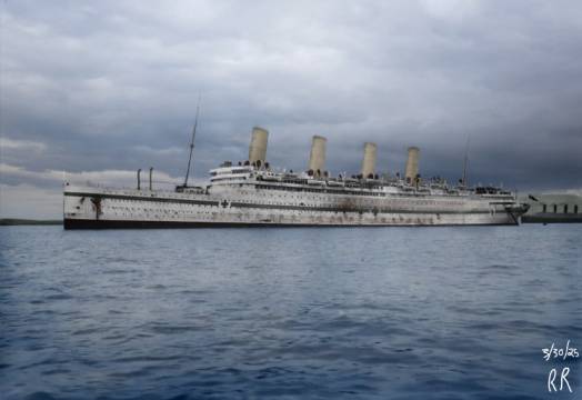 HMHS Aquitania - colorized - Sketchers United