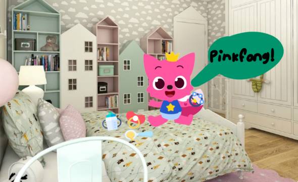 Pinkfong baby doll toy - Sketchers United