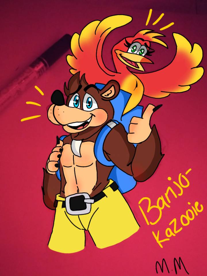 Banjo Kazooie Fan Art
