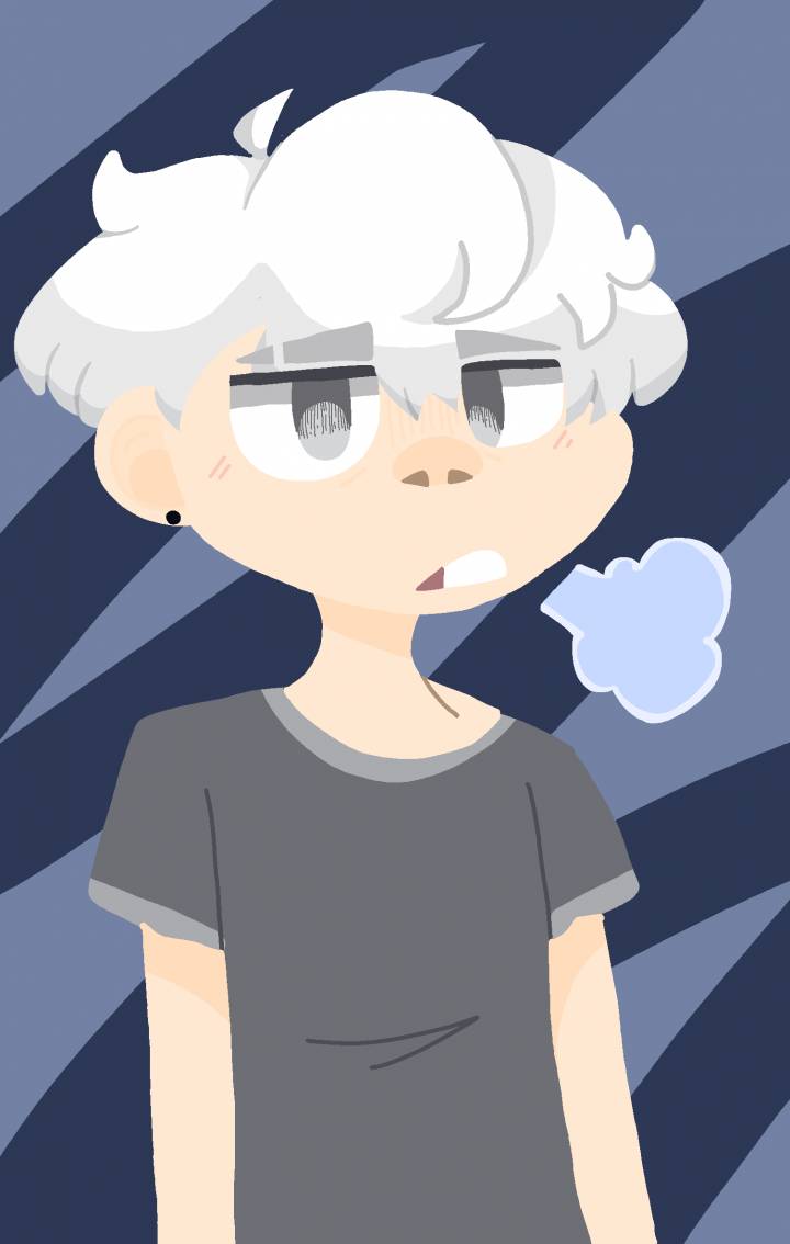 Origonal Characters Depressed Depressed Man Sitting On Floor: Over