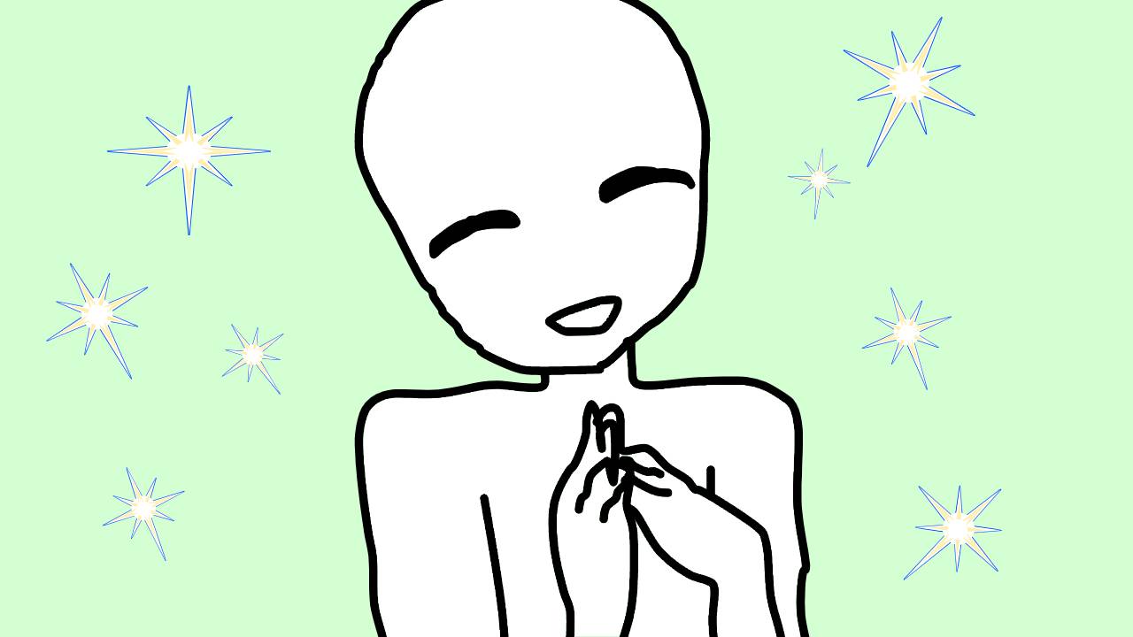 Anime Bases Girl Smiling